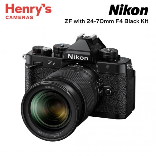 Nikon Zf With 24 70mm F4 Black Kit